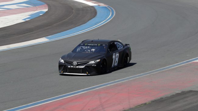 Busch, Menard, others test at Charlotte's road-course oval | NASCAR.com