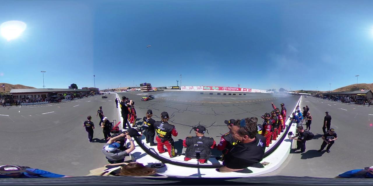 360 Truex Burnout | Official Site Of NASCAR