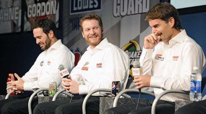 Dale Earnhardt Jr. jokes about Jimmie Johnson, Jeff Gordon | NASCAR.com