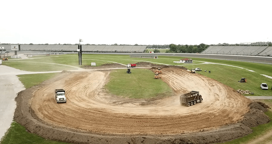 IMS builds new dirt track inside of the Speedway | NASCAR.com
