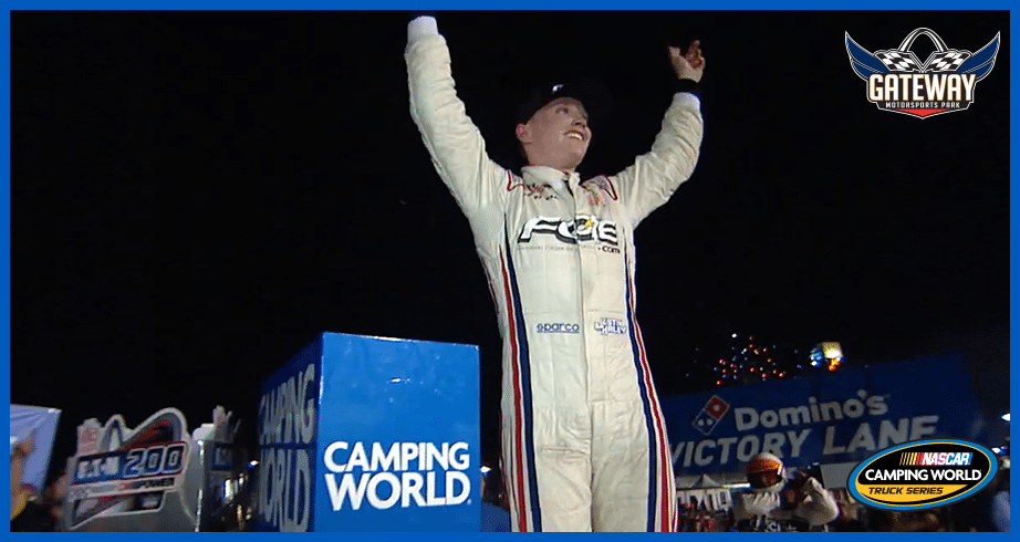 Justin Haley on first win: 'I'm about to cry' | NASCAR.com