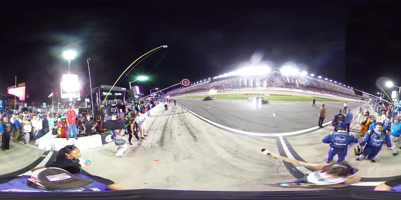 360 Erik Jones Victory Burnout - Official Site Of NASCAR