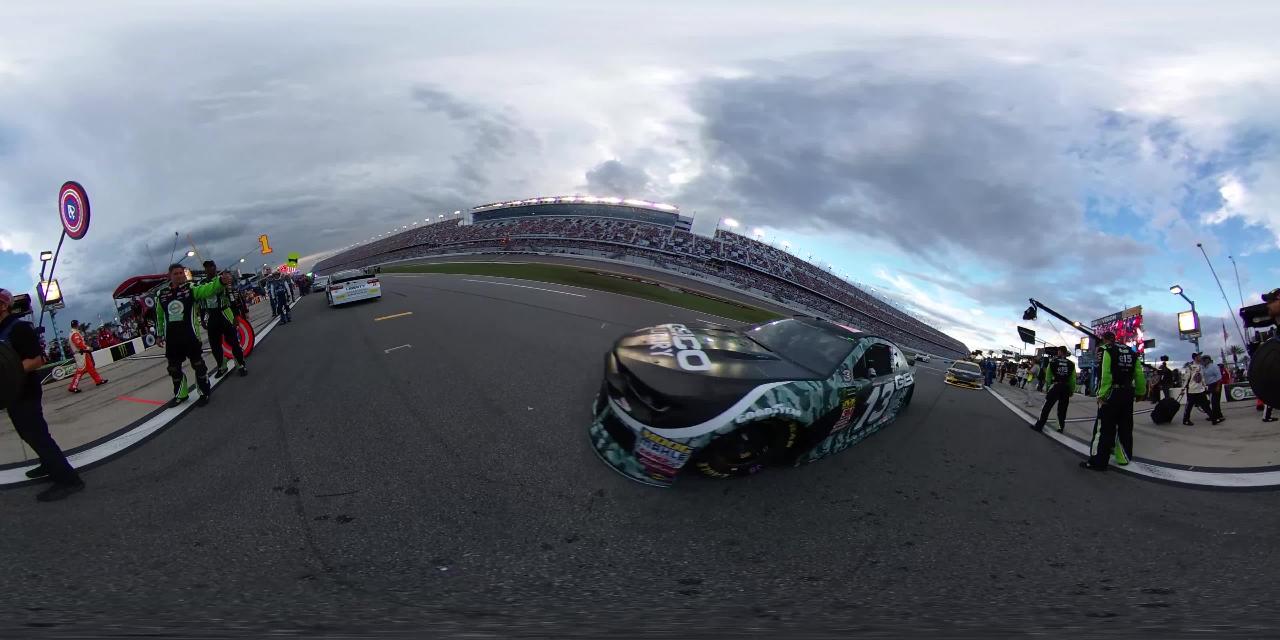 360 Video Roll Off Daytona | Official Site Of NASCAR