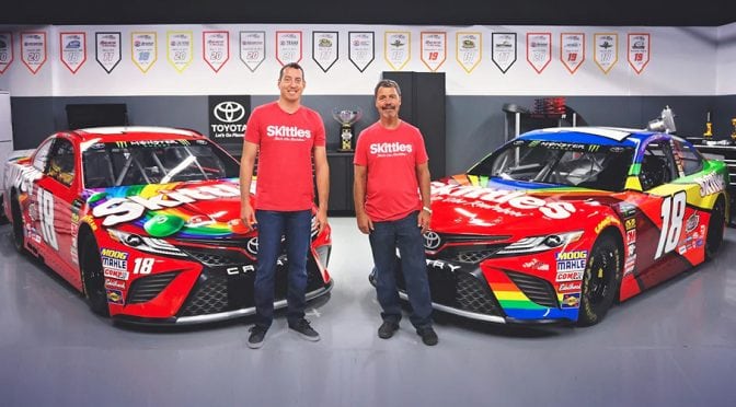 Kyle Busch unveils Ernie Irvan-inspired Darlington scheme | NASCAR.com