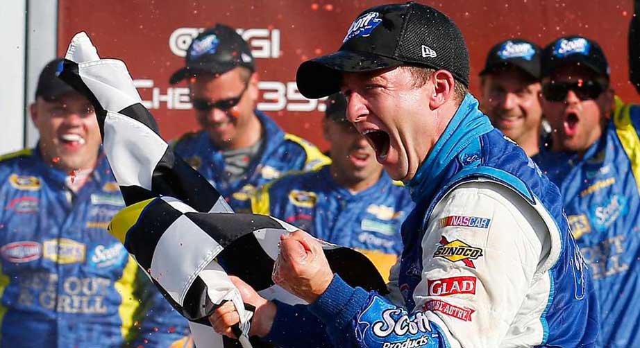 Raw emotion: 'Dinger holds off Ambrose for 2014 Watkins Glen win ...