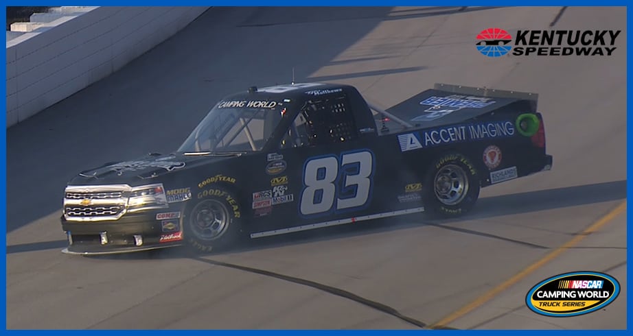 Jammed-up start on green flag leads to Matthews spin | Official Site Of ...