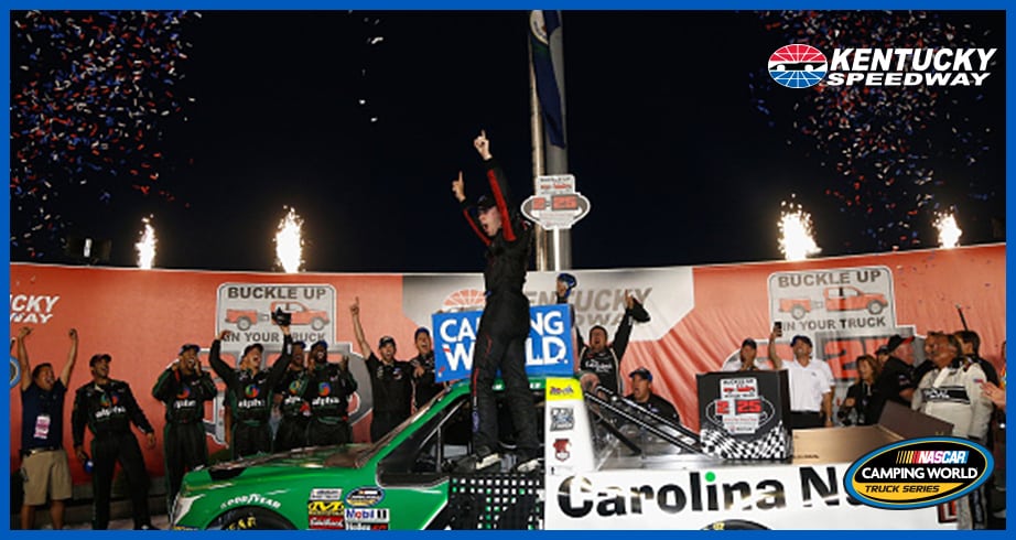 Rhodes: Kentucky win a 'dream come true' | NASCAR.com