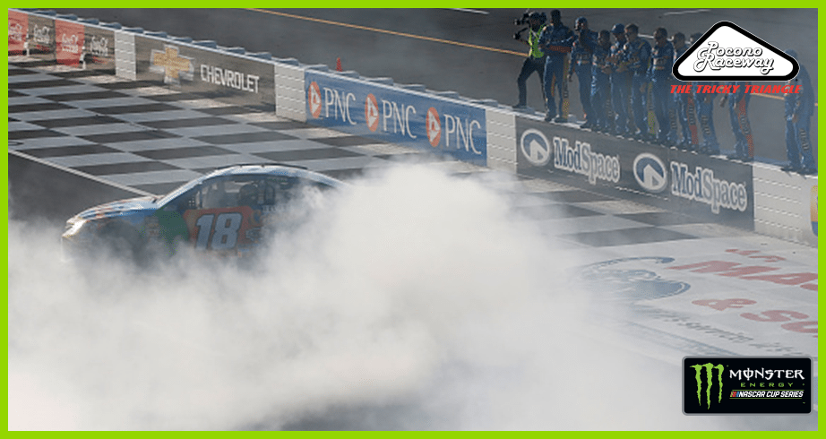 Kyle Busch earns burnout for second time of weekend | NASCAR.com