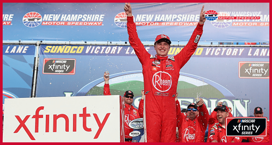 Christopher Bell explains why he gave checkered flag away | NASCAR.com