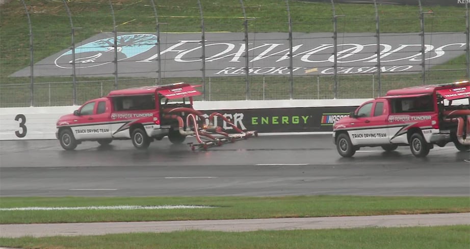 Teams fight the rain in New Hampshire | NASCAR.com