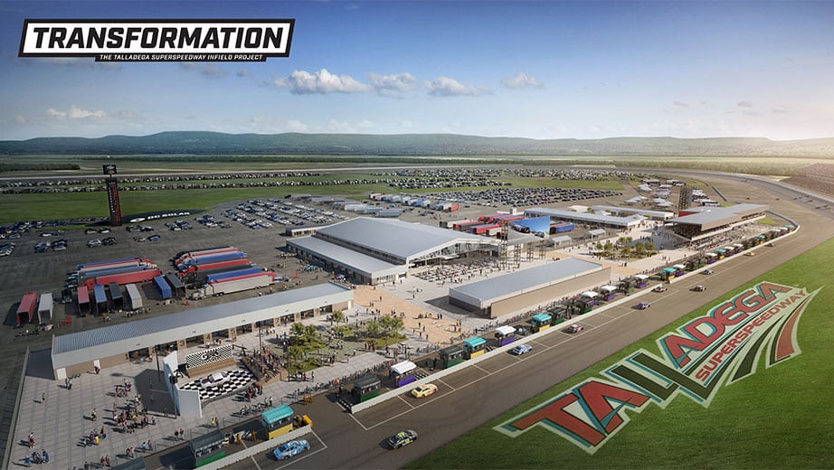 Talladega Transformation: New infield project unveiled | NASCAR.com