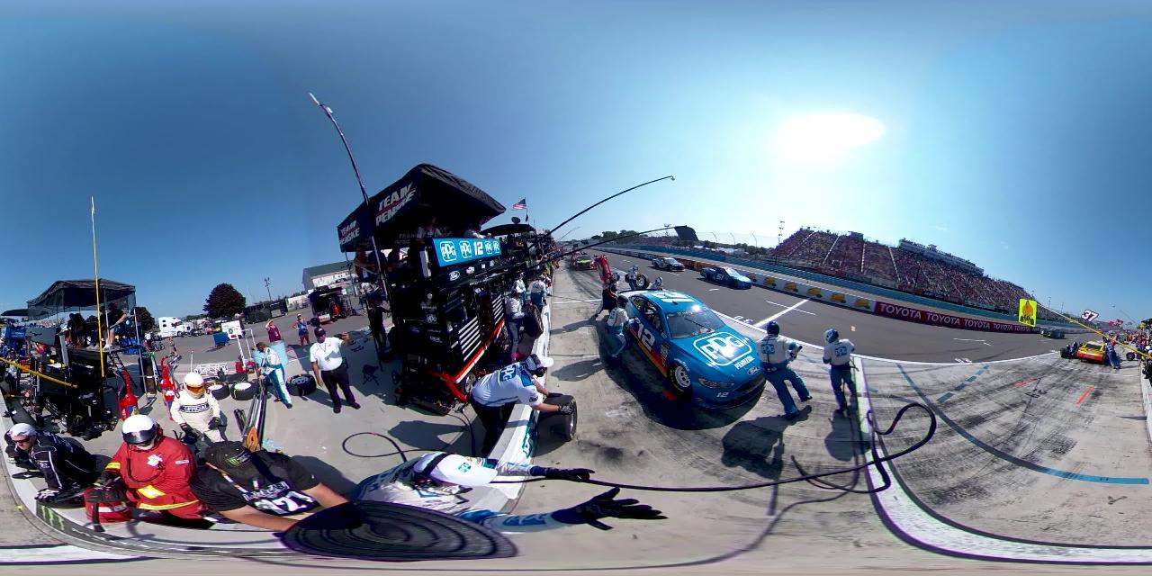 360 Ryan Blaney Pit Stop - Official Site Of NASCAR