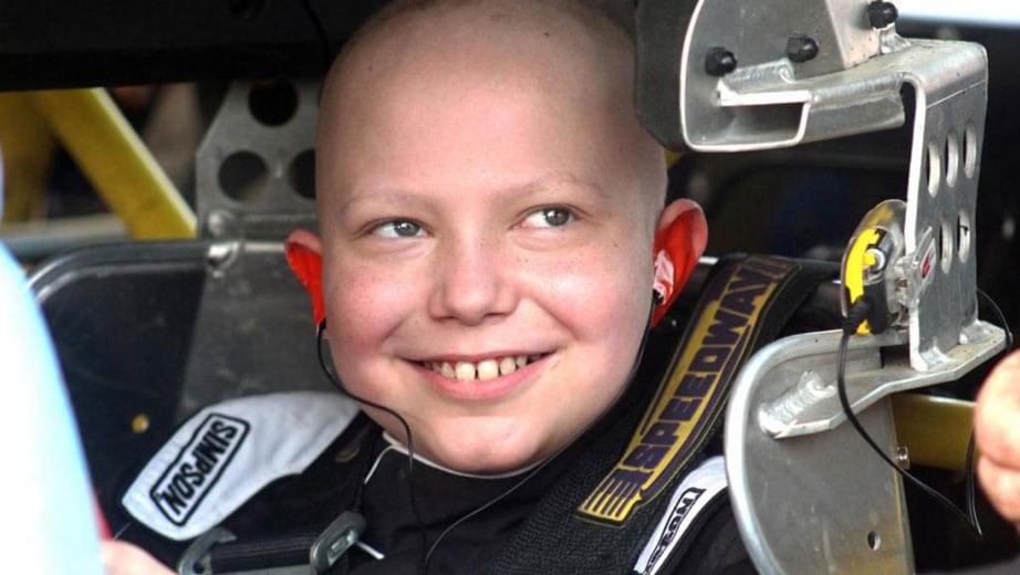 11-year-old racing fan overwhelmed by response to sticker request ...