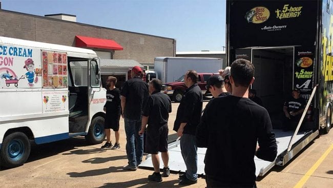 Kyle Busch, Furniture Row's ice cream man? | NASCAR.com