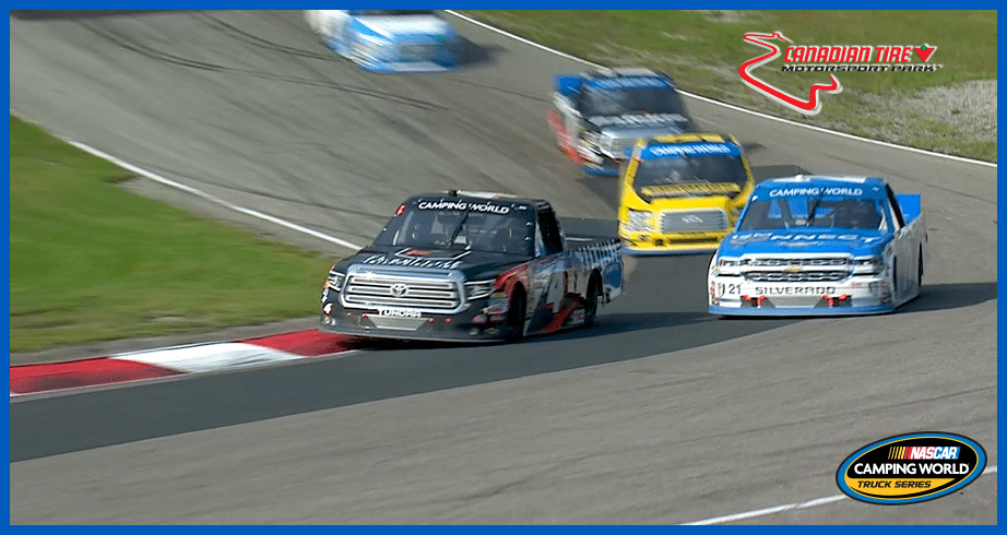 Todd Gilliland grabs lead from Johnny Sauter in final stage | NASCAR.com