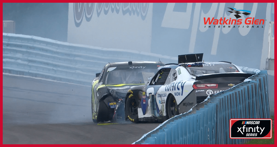 Justin Haley, Matt Tifft crash in the esses at Watkins Glen | NASCAR.com