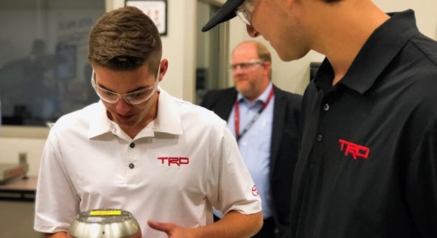 Drivers tour Toyota R&D facility ahead of Michigan weekend | NASCAR.com