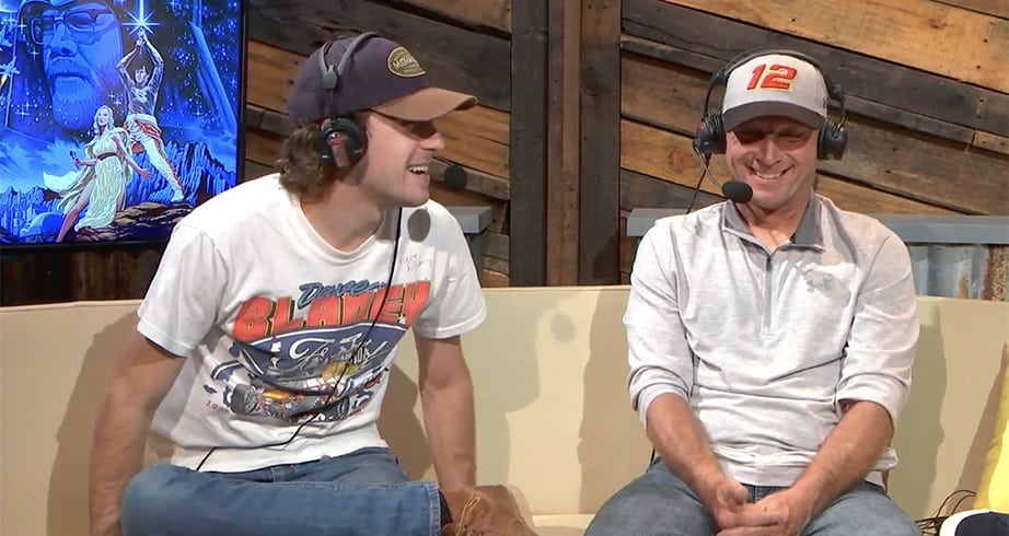 Ryan Blaney analyzes spotting skills with father Dave Blaney | NASCAR.com