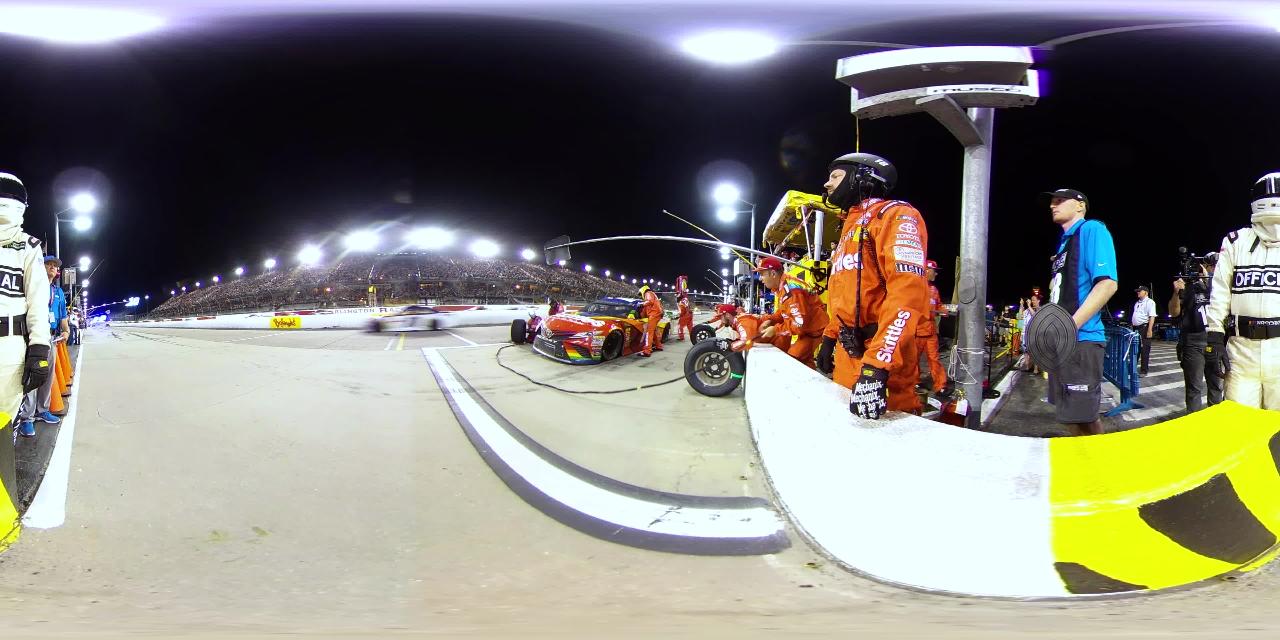 Kyle Busch 360 Pit Stop Darlington - Official Site Of NASCAR