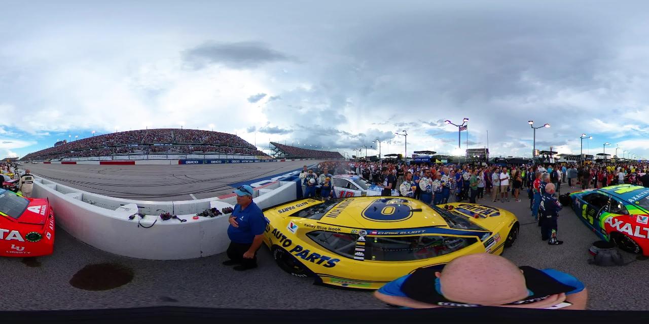 Darlington National Anthem 360 - Official Site Of NASCAR