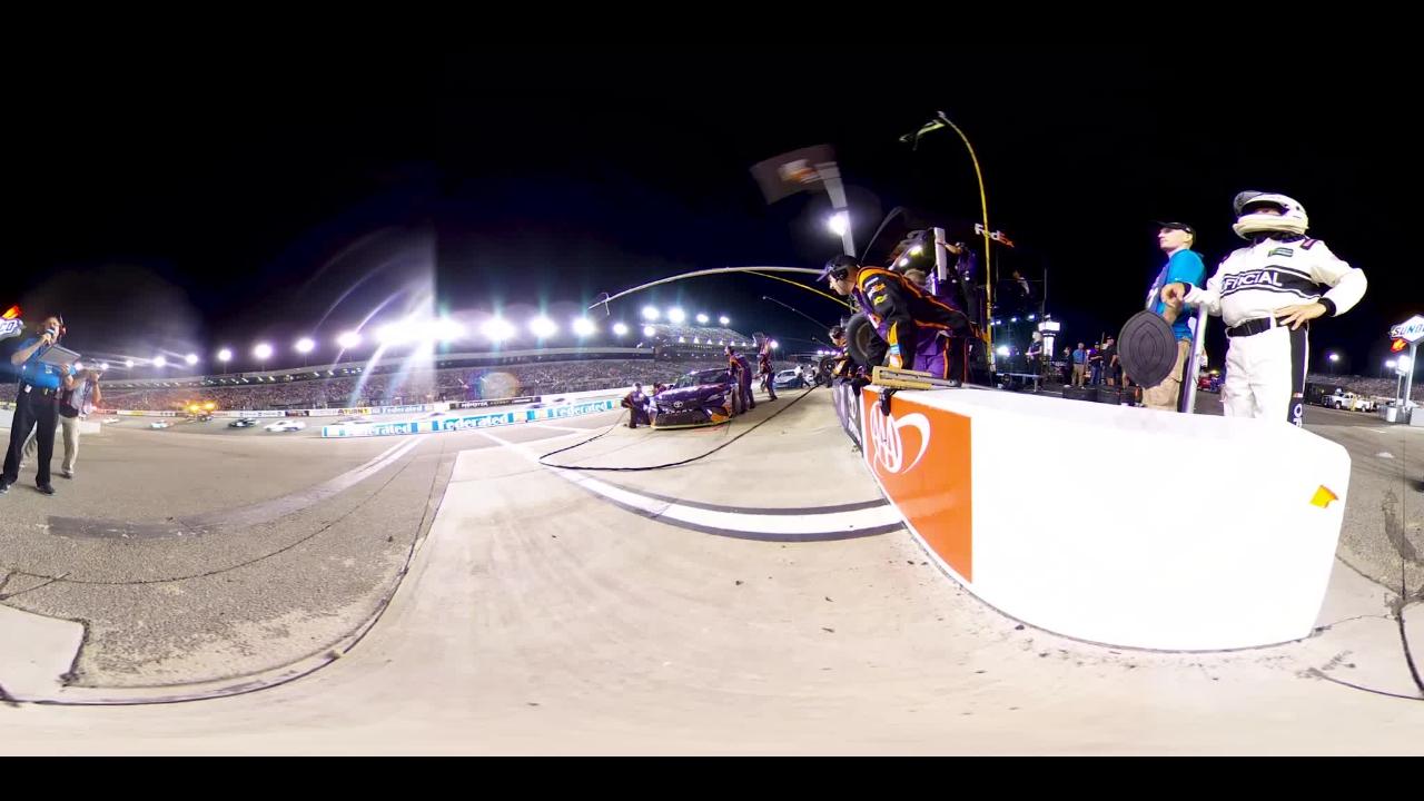 Denny Hamlin Pit Stop at Richmond 360 | Official Site Of NASCAR