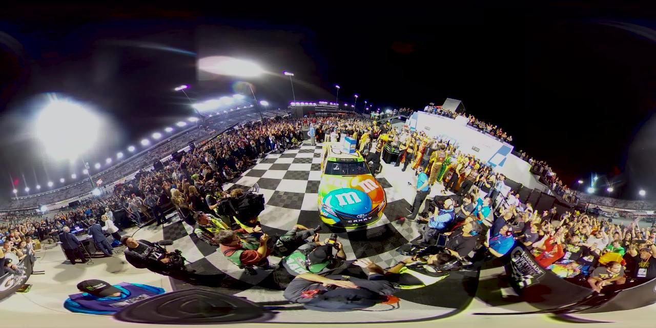 Kyle Busch Victory Lane Celebration 360 - Official Site Of NASCAR