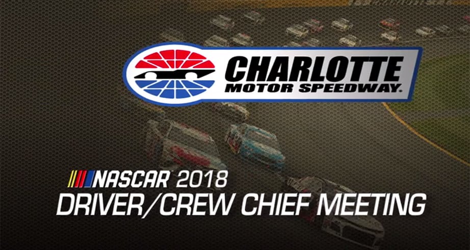 Watch: Driver meeting video for Charlotte road course - Official Site ...