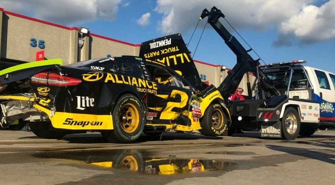 Brad Keselowski, Kyle Larson wreck at Charlotte | NASCAR.com