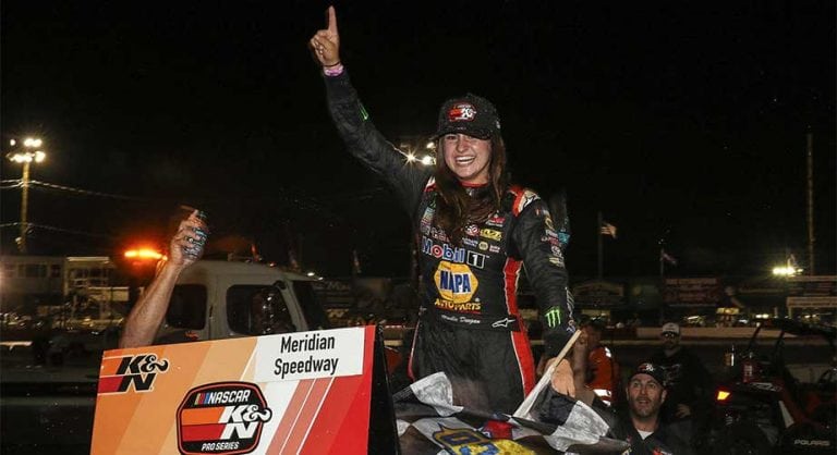 Deegan makes history with K&N Pro Series West win | NASCAR.com