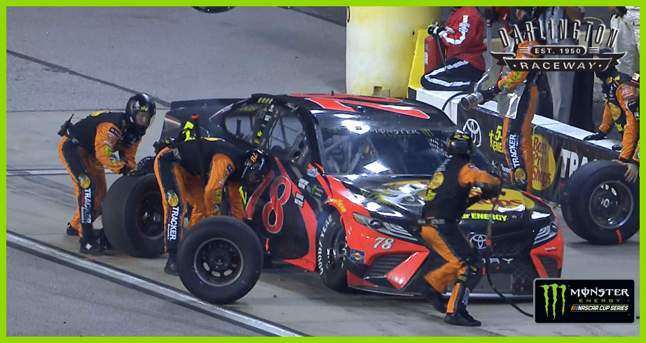 How did the No. 78's team pit road penalty come about? | NASCAR.com