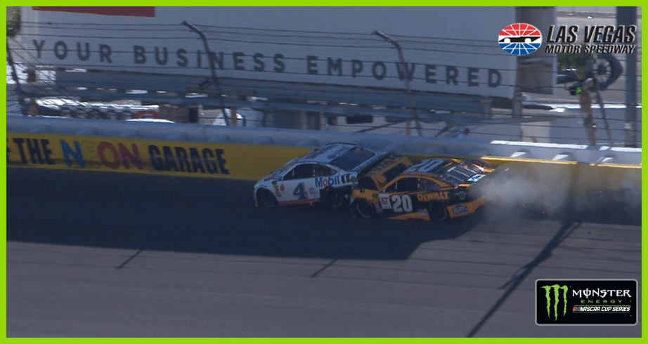 Blown tire leads to damage for Kevin Harvick, Erik Jones | NASCAR.com