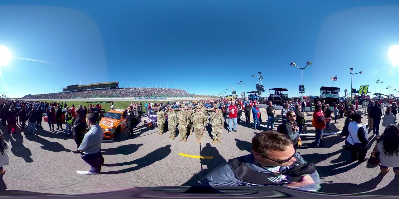 Pre Race Flyover 360 - Official Site Of NASCAR