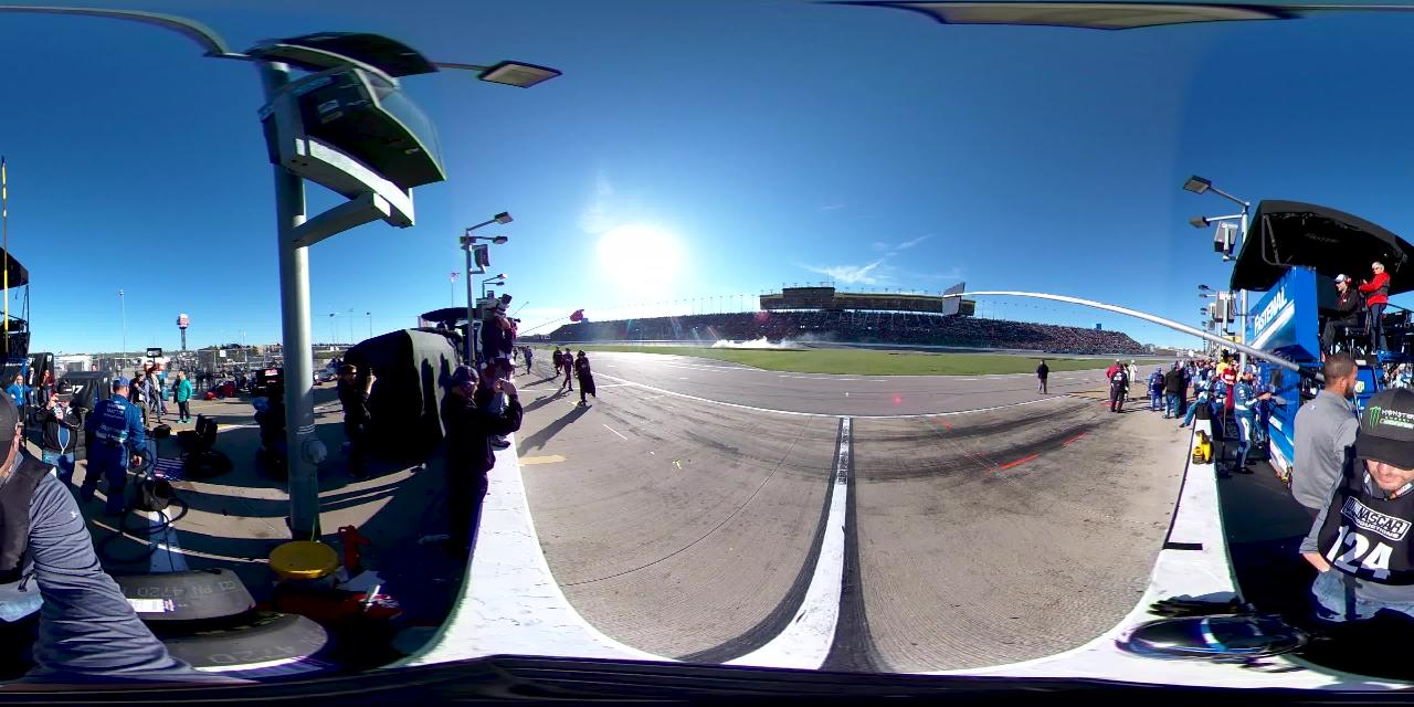 Elliott Victory Burnout 360 - Official Site Of NASCAR