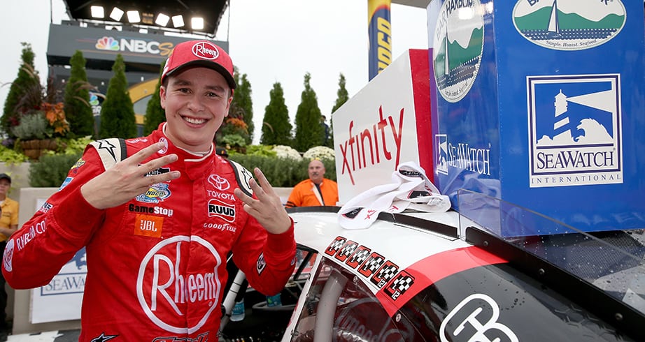Christopher Bell sets rookie record for Xfinity wins | NASCAR.com