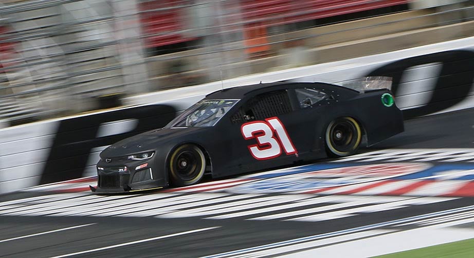 Drivers try out 2019 rules in Goodyear tire test at Charlotte | NASCAR.com