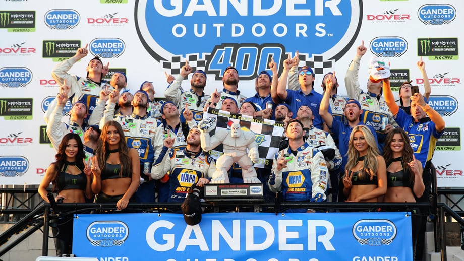 Gustafson on win: Really good timing for No. 9 team | NASCAR.com