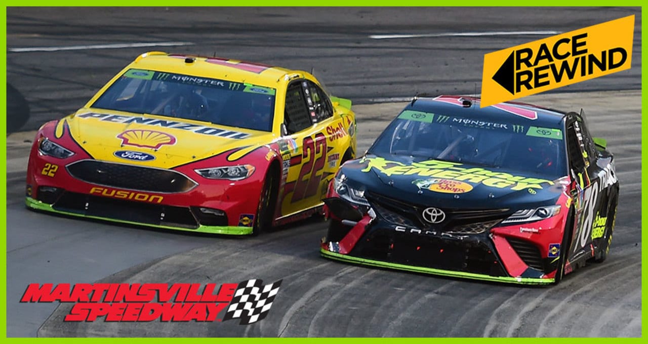 Race Rewind: Logano makes timely move on Truex | Official Site Of NASCAR