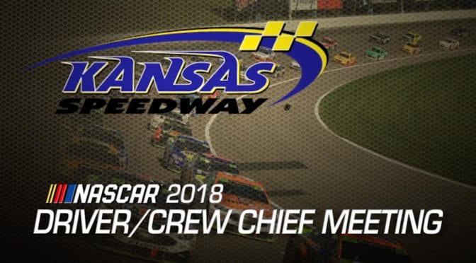 Watch: Driver meeting video for Kansas playoff race | NASCAR.com