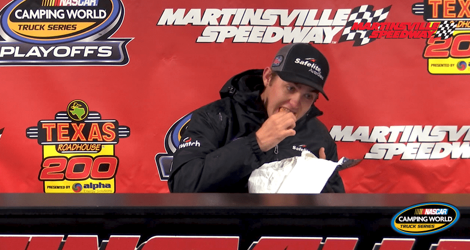 Gragson talks Martinsville hot dogs, ice cream with crew chief | NASCAR.com