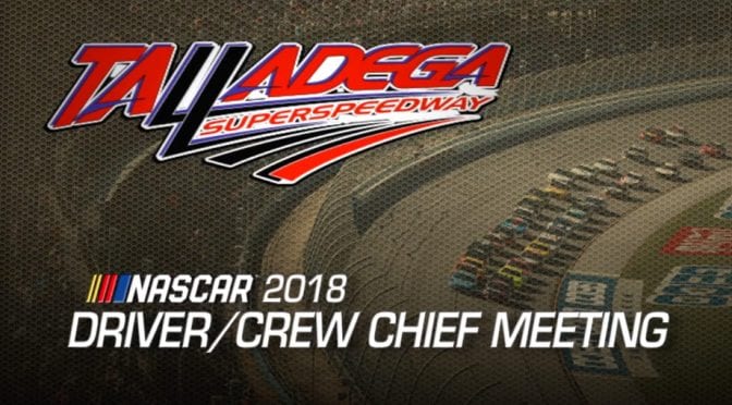 Watch: Driver meeting video for Talladega | NASCAR.com