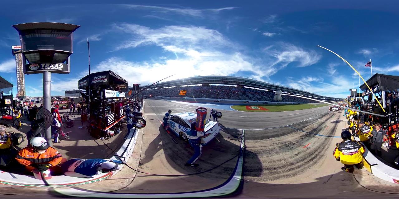 Ryan Blaney 360 Texas Pit Stop | Official Site Of NASCAR
