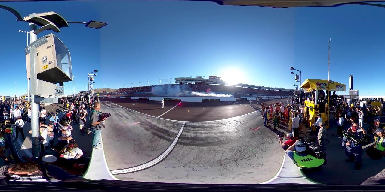 Kyle Busch ISM Victory Burnout 360 | Official Site Of NASCAR