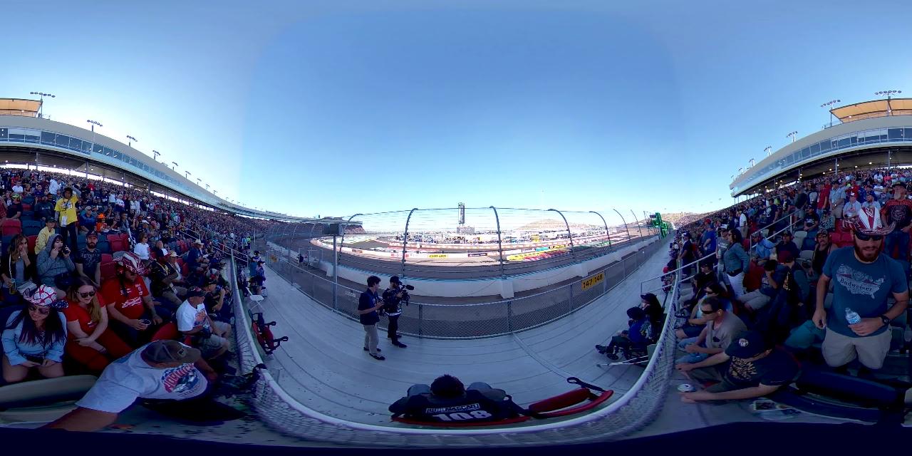 ISM Race Restart Grandstands 360 - Official Site Of NASCAR
