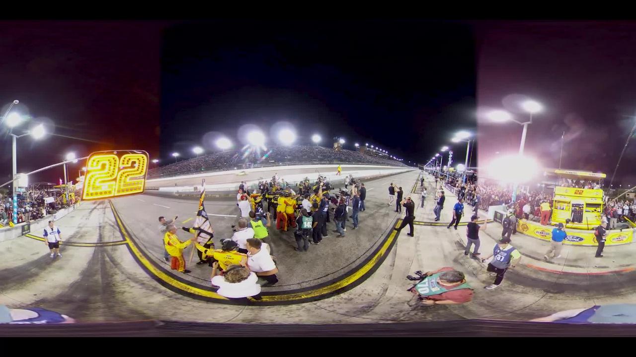 360 view: No. 22 team goes wild, celebrates championship | NASCAR.com