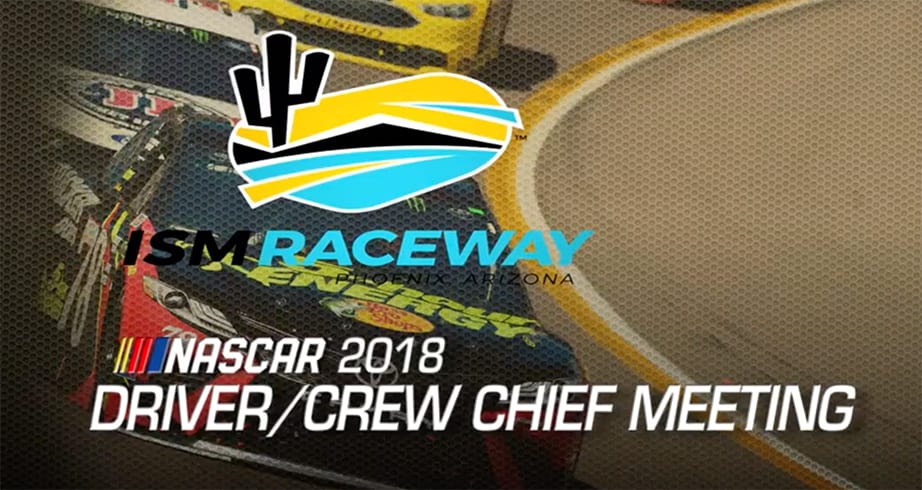 Watch: Driver meeting video from ISM Raceway | NASCAR.com