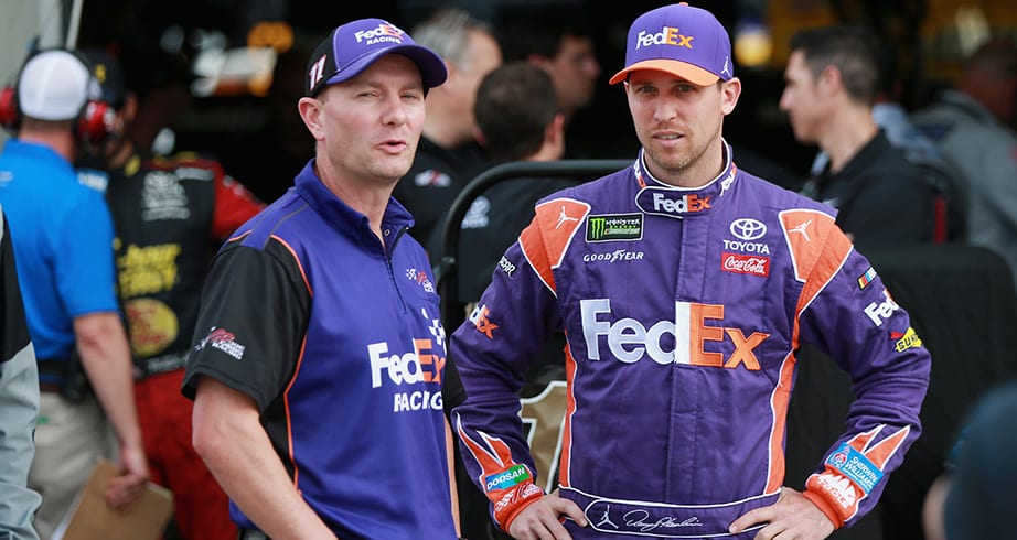 Denny Hamlin reflects on Wheeler in final race together | NASCAR.com