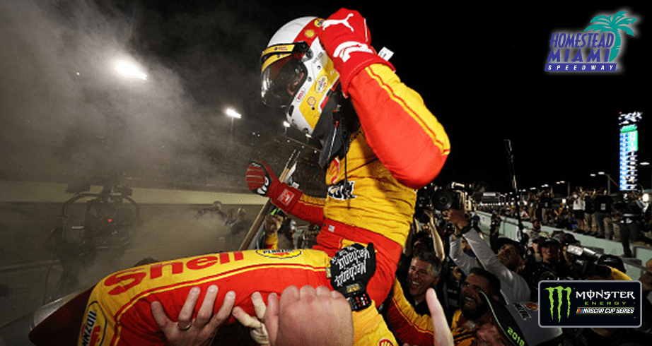 Raw emotion of Joey Logano's championship celebration | NASCAR.com