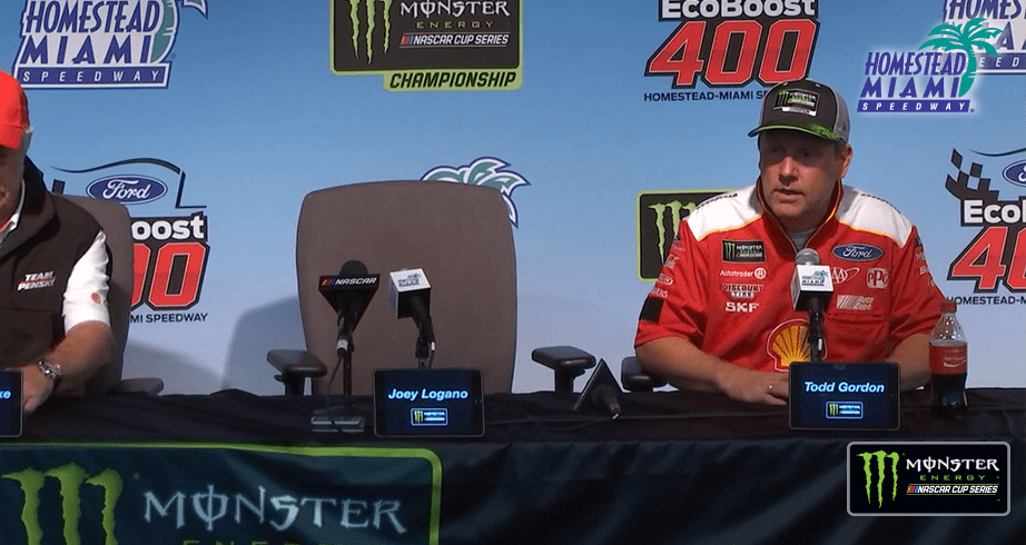 Todd Gordon: Joey Logano ‘owned the opportunity’ | NASCAR.com