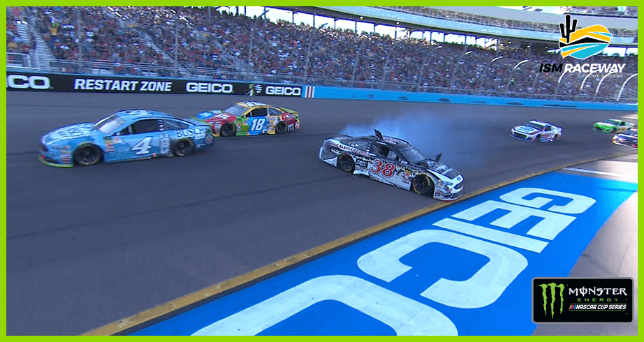 Kevin Harvick turns David Ragan at Phoenix | NASCAR.com