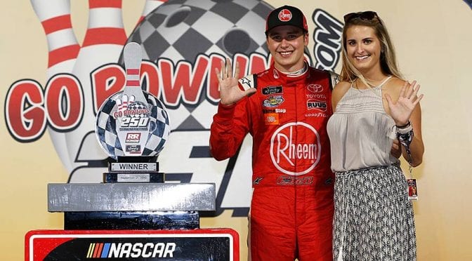 Christopher Bell gets engaged in NASCAR offseason | NASCAR.com